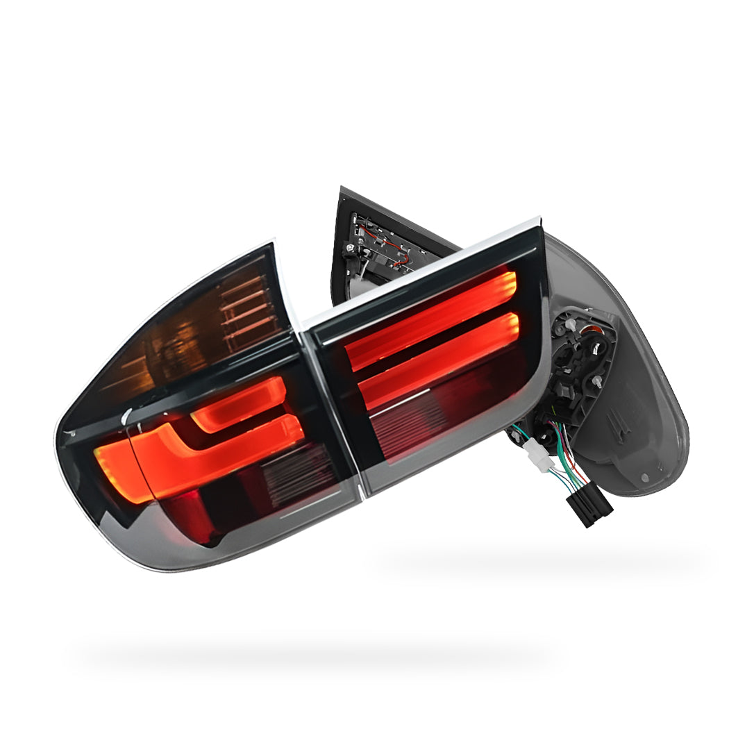 BMW X5 E70 2007 2010 Smoked Facelift X5M Style LED Tail Lights LH bmw-x5-e70-2007-2010-smoked-facelift-x5m-style-led-tail-lights-lh
