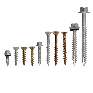 Understanding Differences between Common Screw Head Types – DMS Fasteners