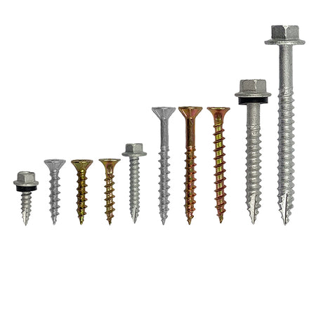 Understanding Differences between Common Screw Head Types – DMS Fasteners