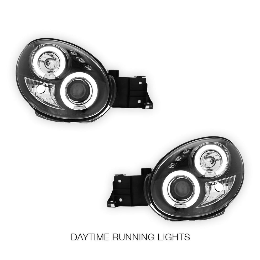 Subaru WRX GD (2001 - 2003) Angel-Eyes DRL Projector Headlights Bugeye ...