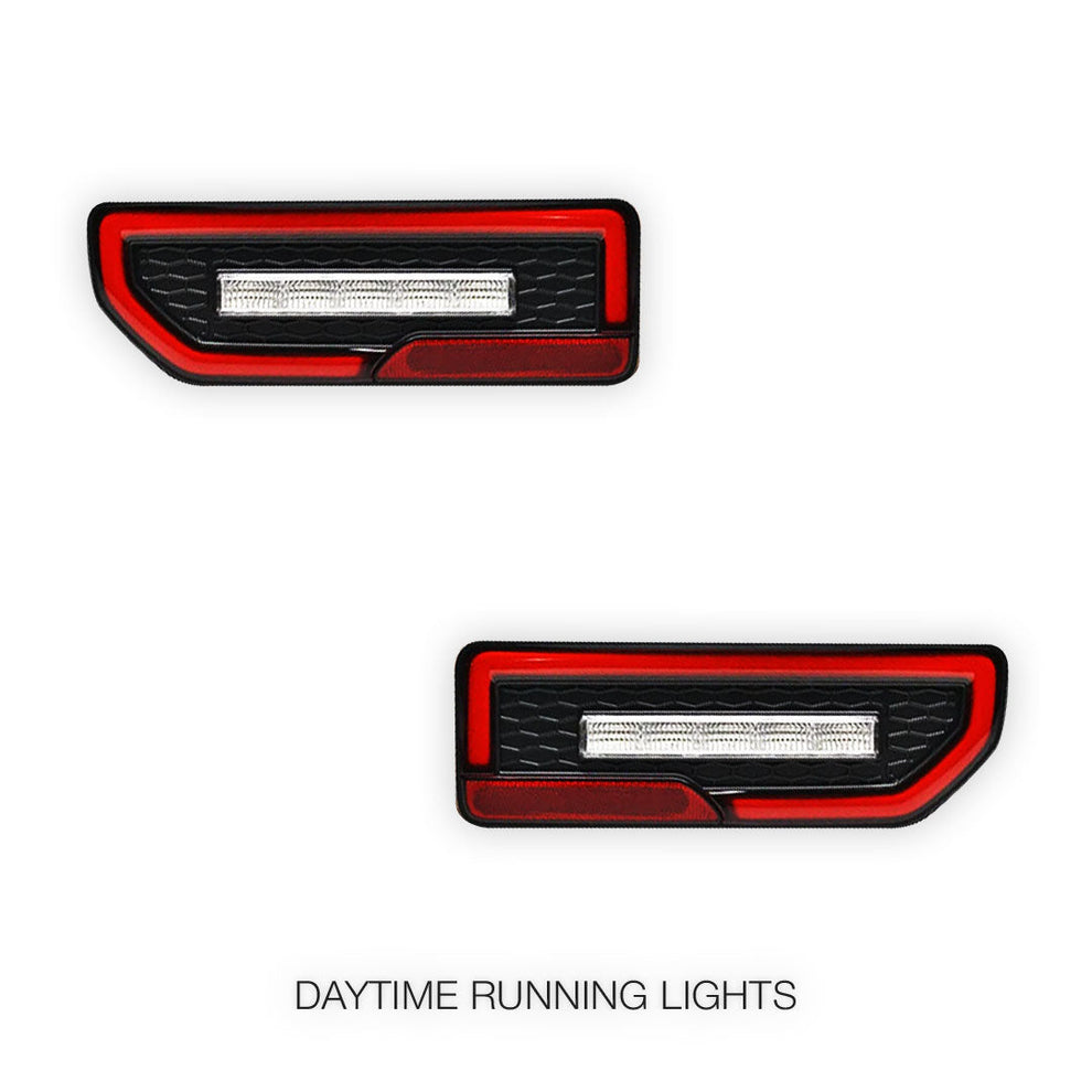 Suzuki Jimny JB74 (2019 - 2024) JDM Clear Red Sequential LED Tail Ligh ...
