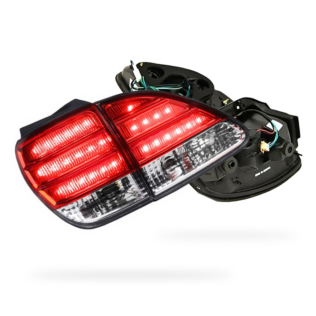 Lexus RX GSU / MCU / MHU (1999 - 2003) Clear Red LED Tail Lights with ...