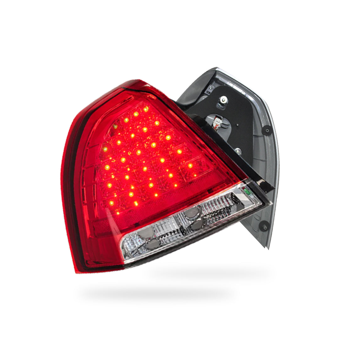 Holden Statesman WM (2006 - 2010) Clear Red LED Tail Lights LH + RH ...