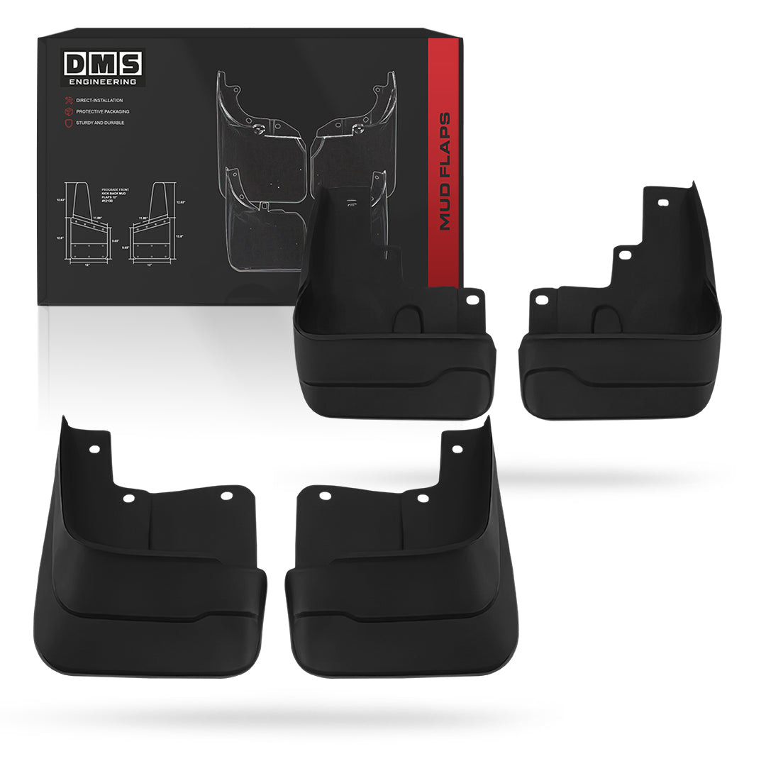 GWM Cannon Pickup Facelift (2025) Front and Rear Mud Flaps LH + RH ...