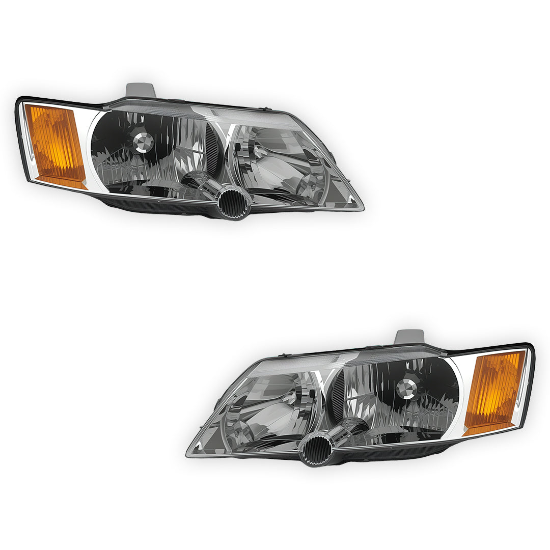 Holden Commodore VY Series 2 (2003 - 2005) OEM Style Headlights LH + R ...