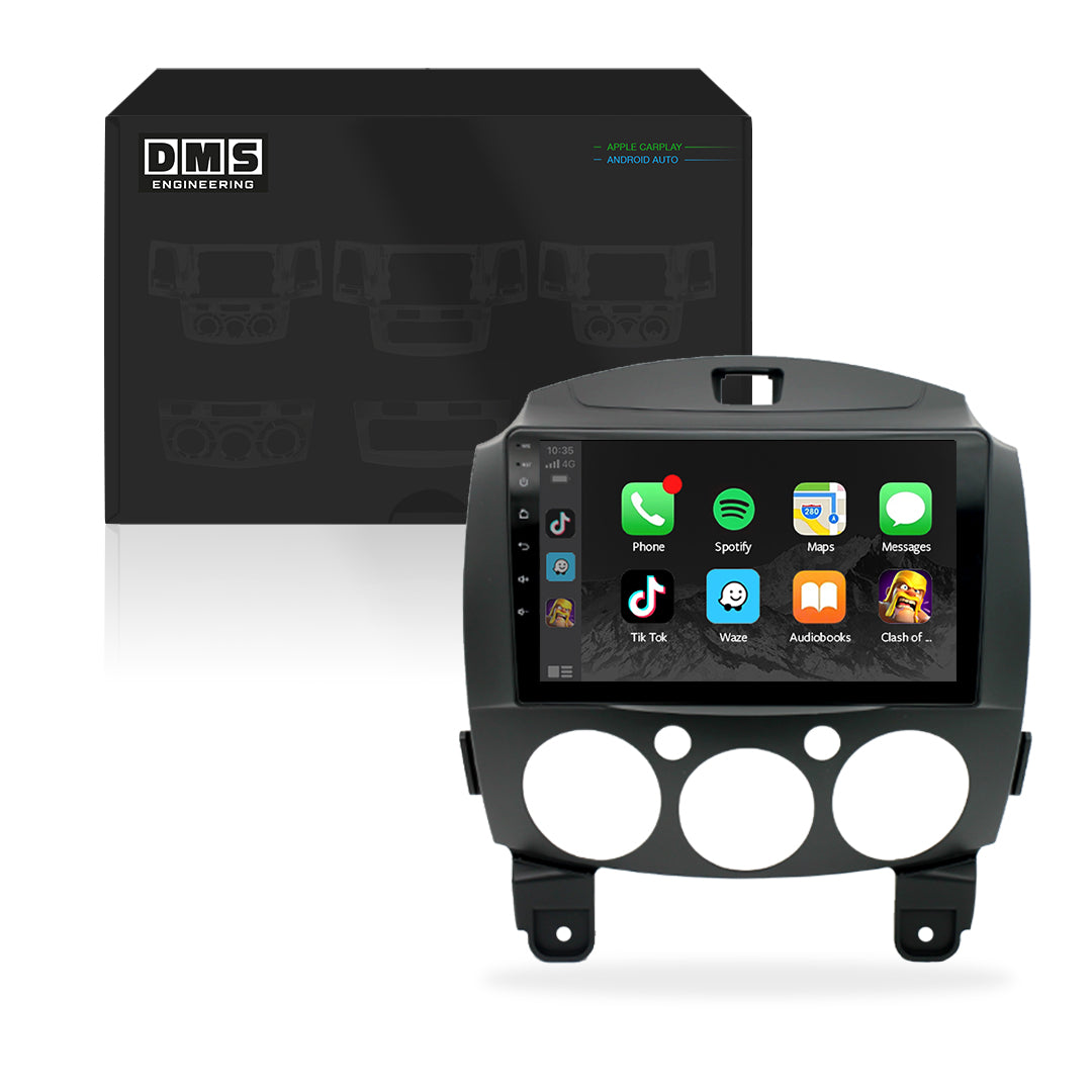Mazda 2 DE (2007 - 2013) 9" 13.3" Wireless Android 15 Head Unit for Ap ...