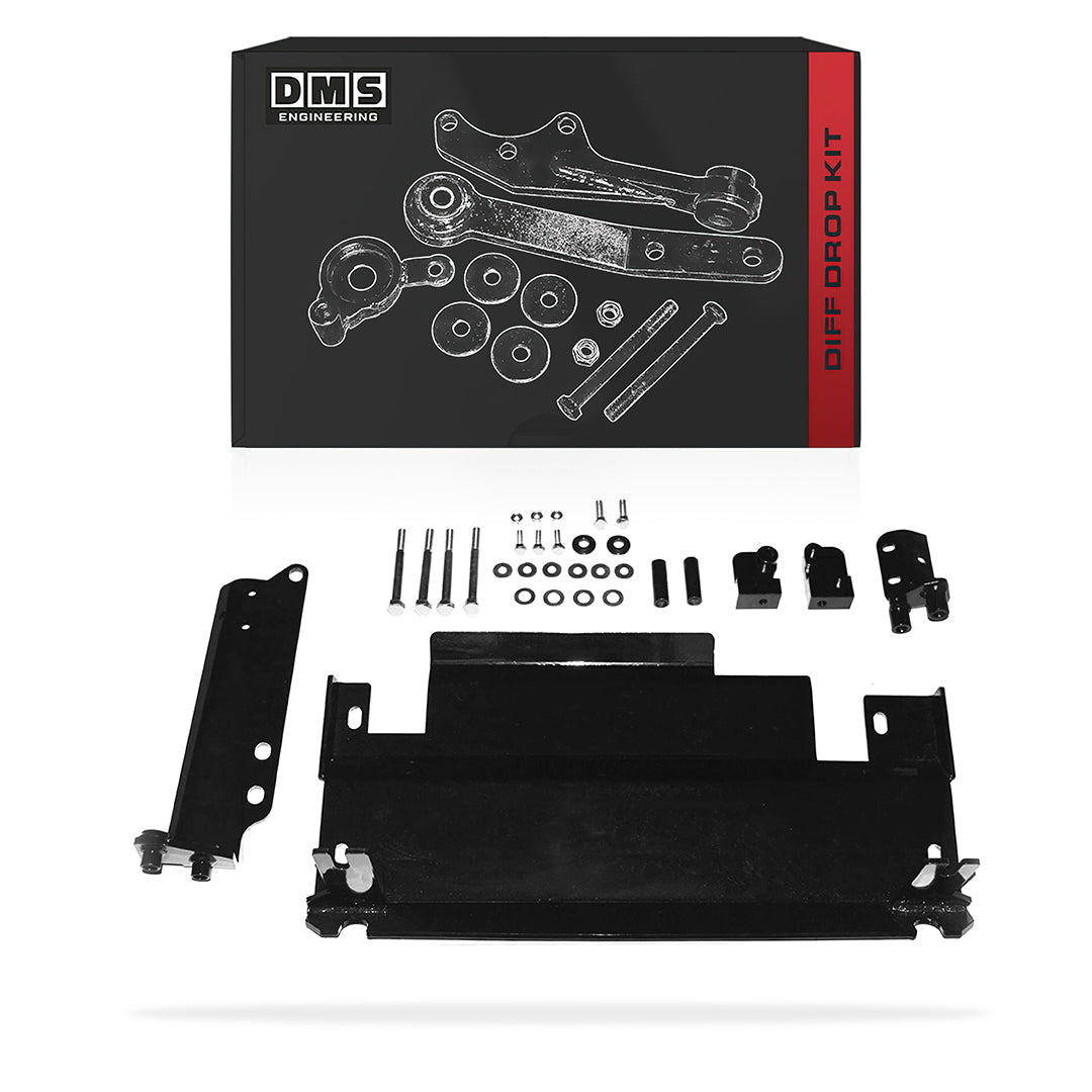 Nissan Navara D40 / D23 NP300 (2005 - 2025) Front Bolt-On Diff Drop Ki ...