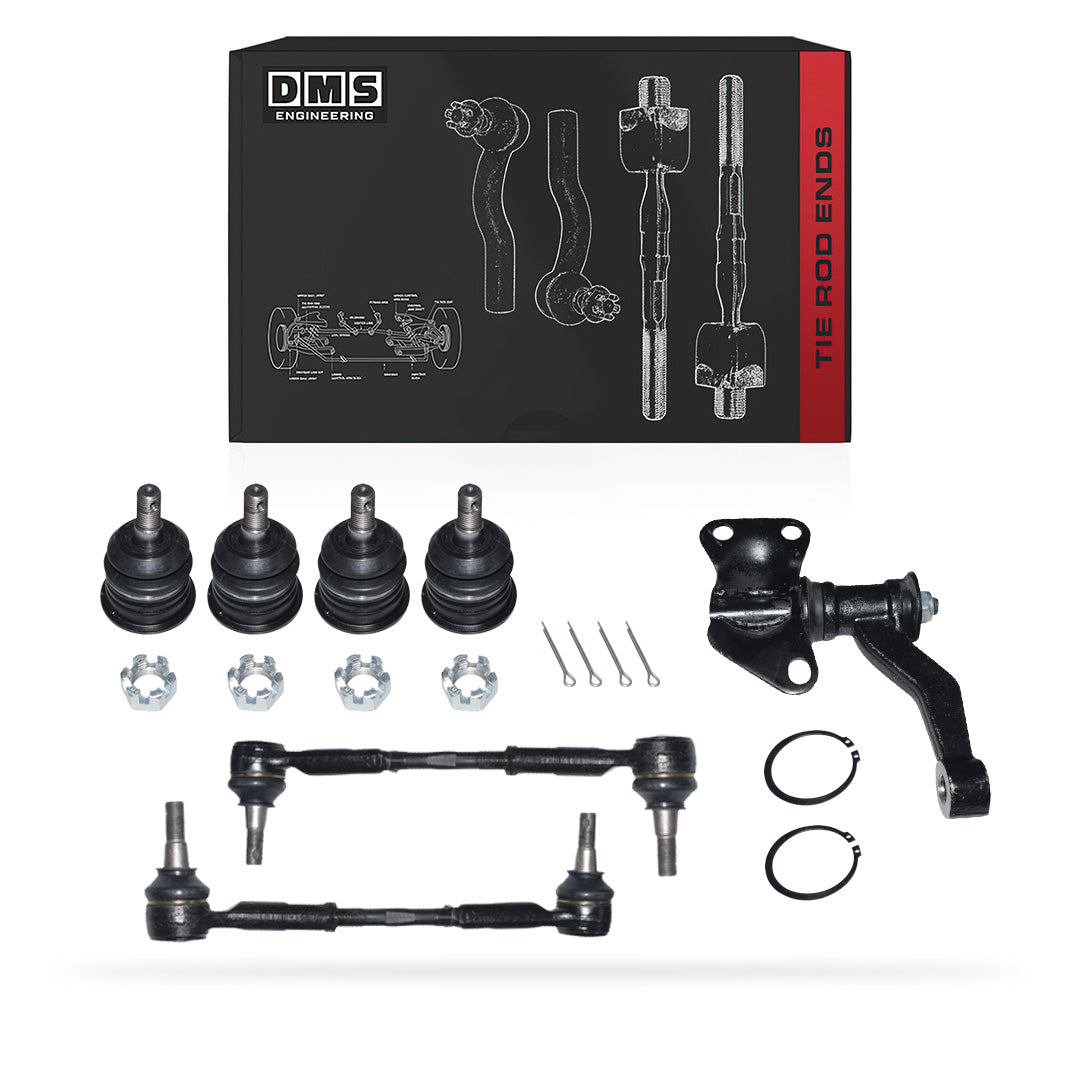 Nissan Navara D22 (1998 - 2005) Outer and Inner Tie Rod Ends (LH + RH ...