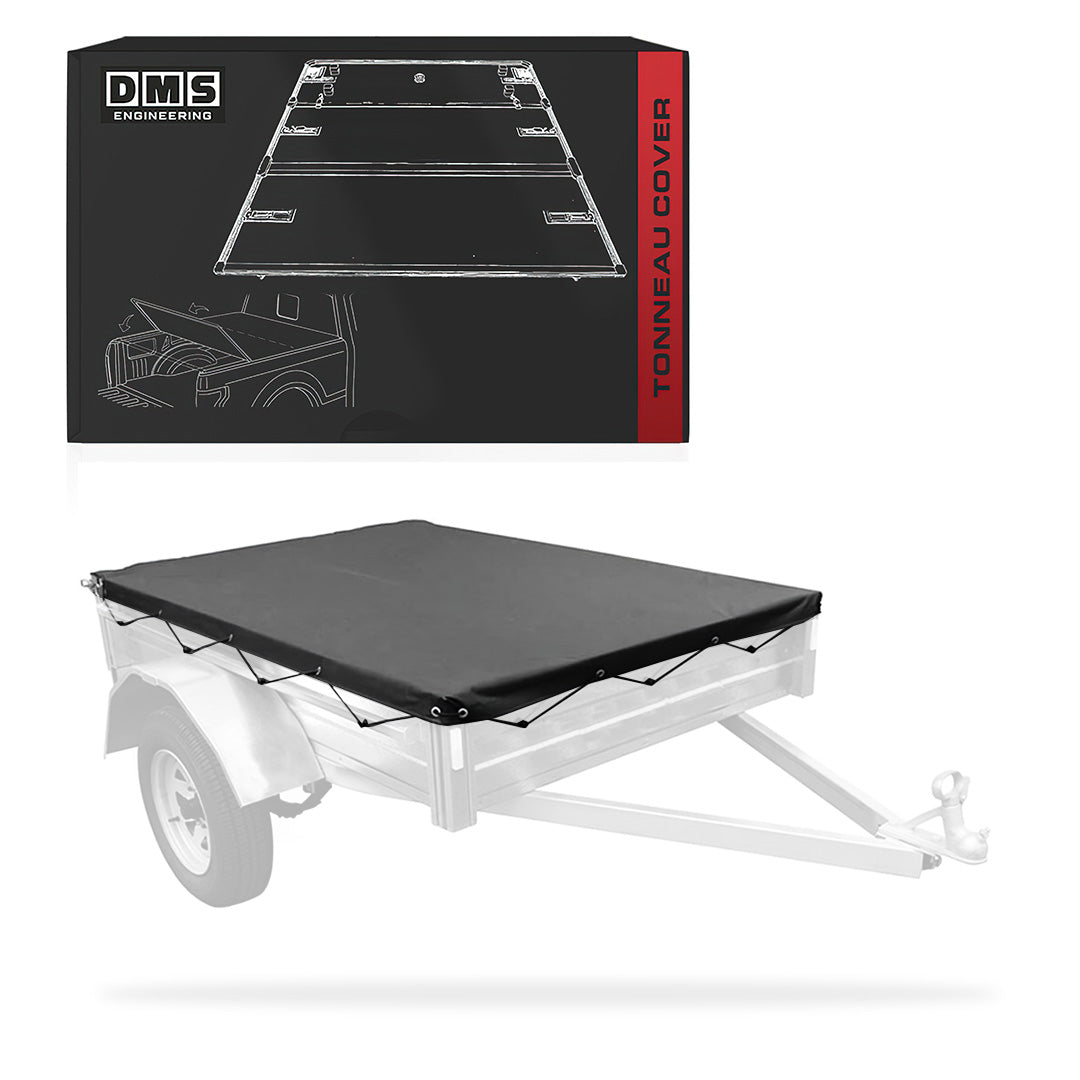 Universal Rope Box Trailer 6'x4' Tonneau Cover – DMS Fasteners