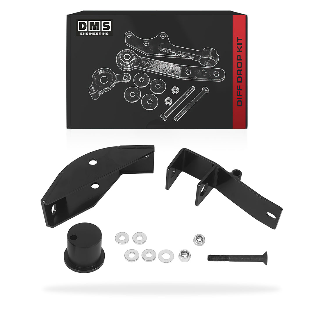 Volkswagen Amarok 2H (2010 - 2016) Front or Rear Bolt-On Diff Drop Kit ...