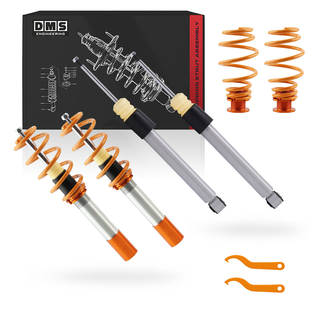 Volkswagen Passat B6 3C / CC (2006 - 2010) Front and Rear Coilovers Ab ...