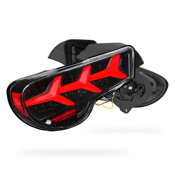 Toyota 86 (2012 - 2021) Lambo Style Sequential Full LED Tail Lights LH ...