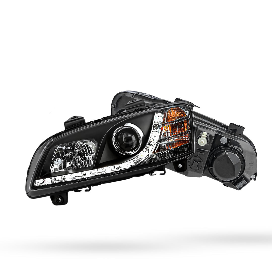 Holden Commodore VE Series 2 (2010 - 2013) Black DRL LED Headlights LH ...