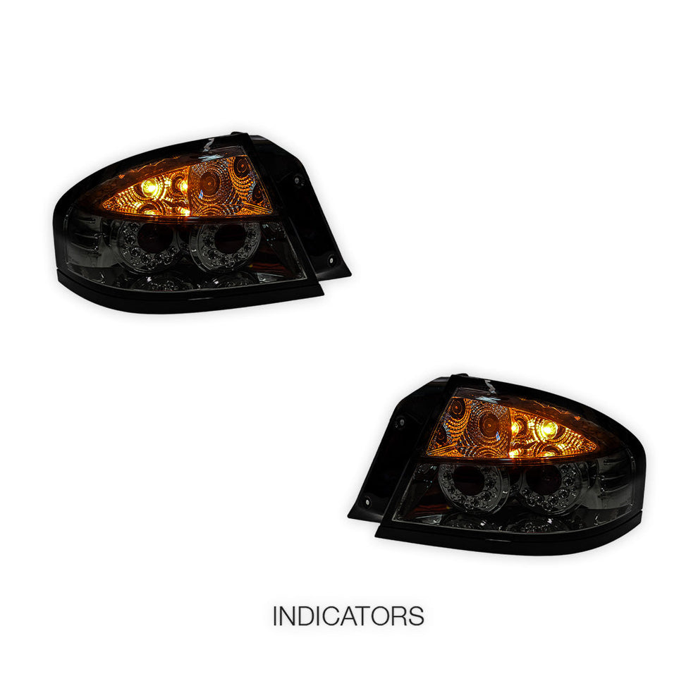 Ford Falcon BA / BF (2002 - 2007) Smoked LED Altezza Tail Lights LH ...