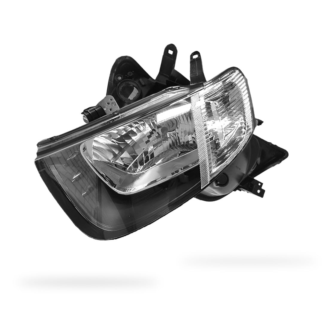 Mitsubishi Triton ML (2006 - 2009) Square Reflector OEM Style Headligh ...