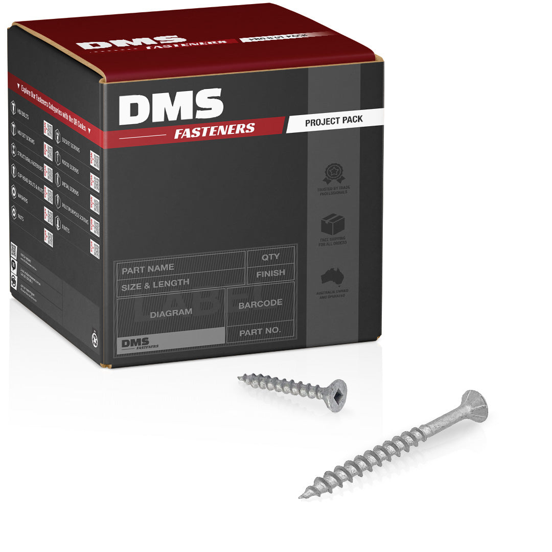 8g-10 x 35mm Chipboard Screw Square Drive Galvanised Class 3 – DMS ...