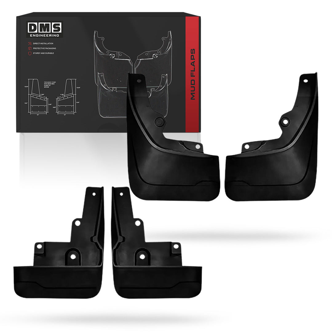 GWM Cannon (2021 - 2025) Front and Rear Mud Flaps – DMS Fasteners