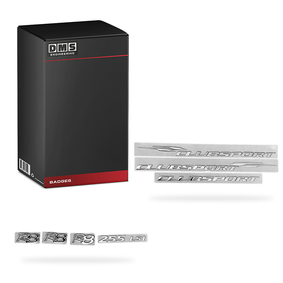 Holden Commodore VX Clubsport (2000 - 2002) Chrome Badges Set – DMS ...