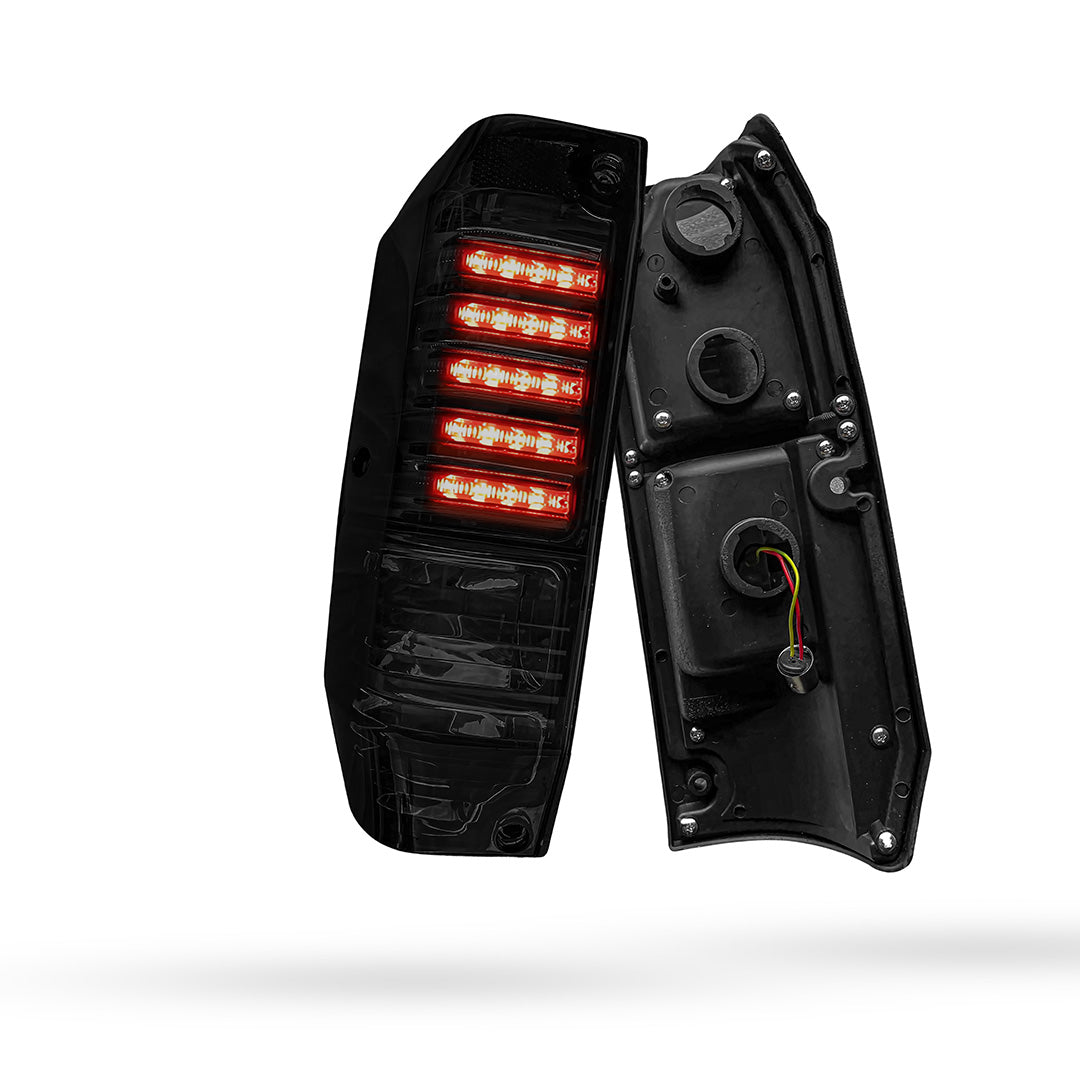 Toyota LandCruiser FJ75 / 76 Series (1984 - 2007) Smoked LED Tail Ligh ...
