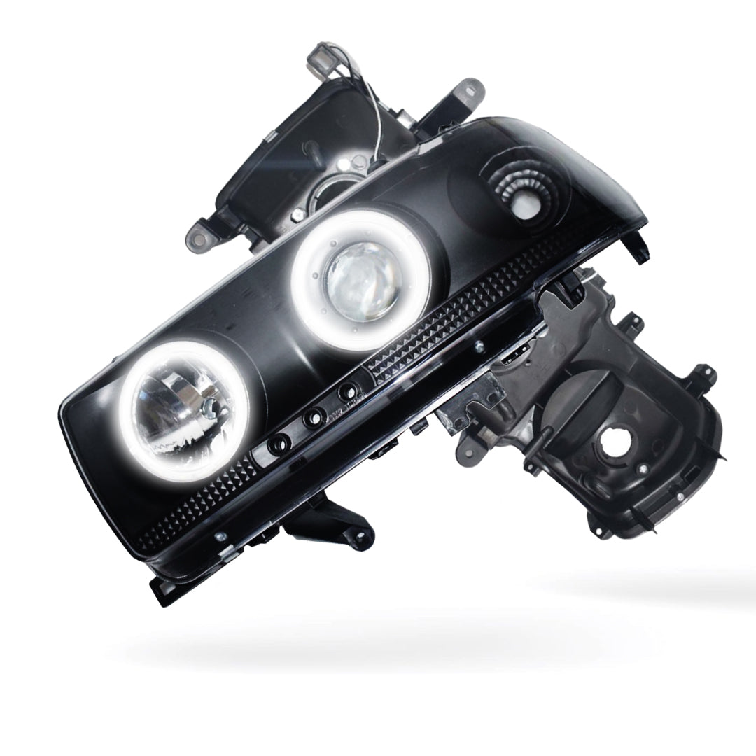 Toyota LandCruiser 80 Series (1990 - 1997) Halo Angel Eyes Projector H ...