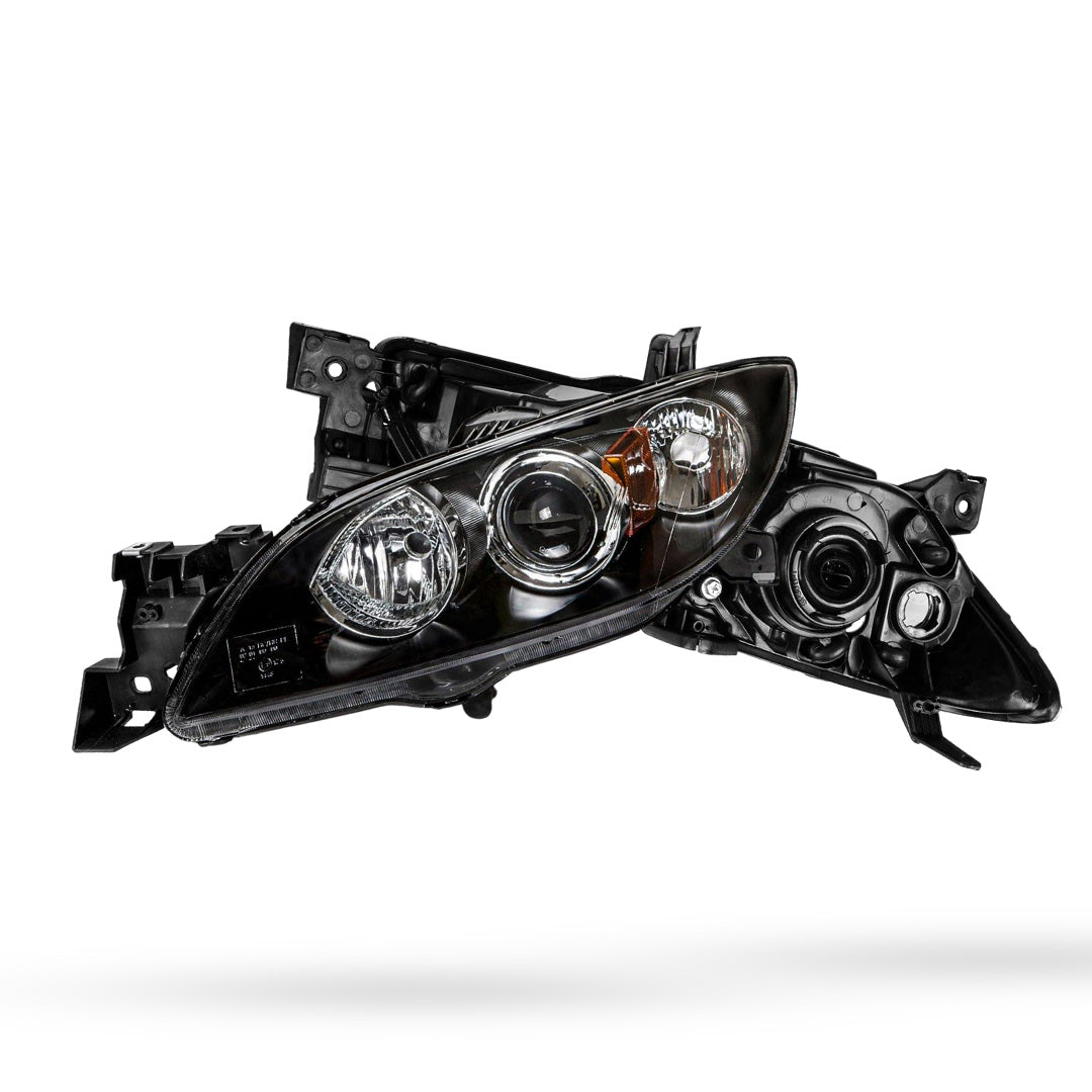 Mazda 3 BK Sedan (2003 - 2009) OEM Style Headlights LH + RH – DMS Fasteners