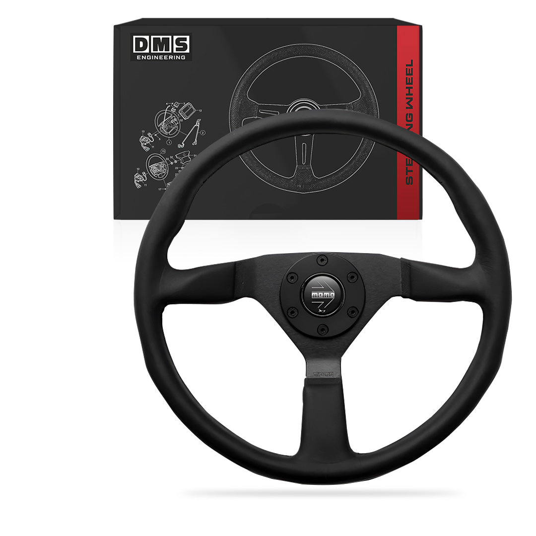 Universal GENUINE MOMO Montecarlo Black 380mm Steering Wheel – DMS ...