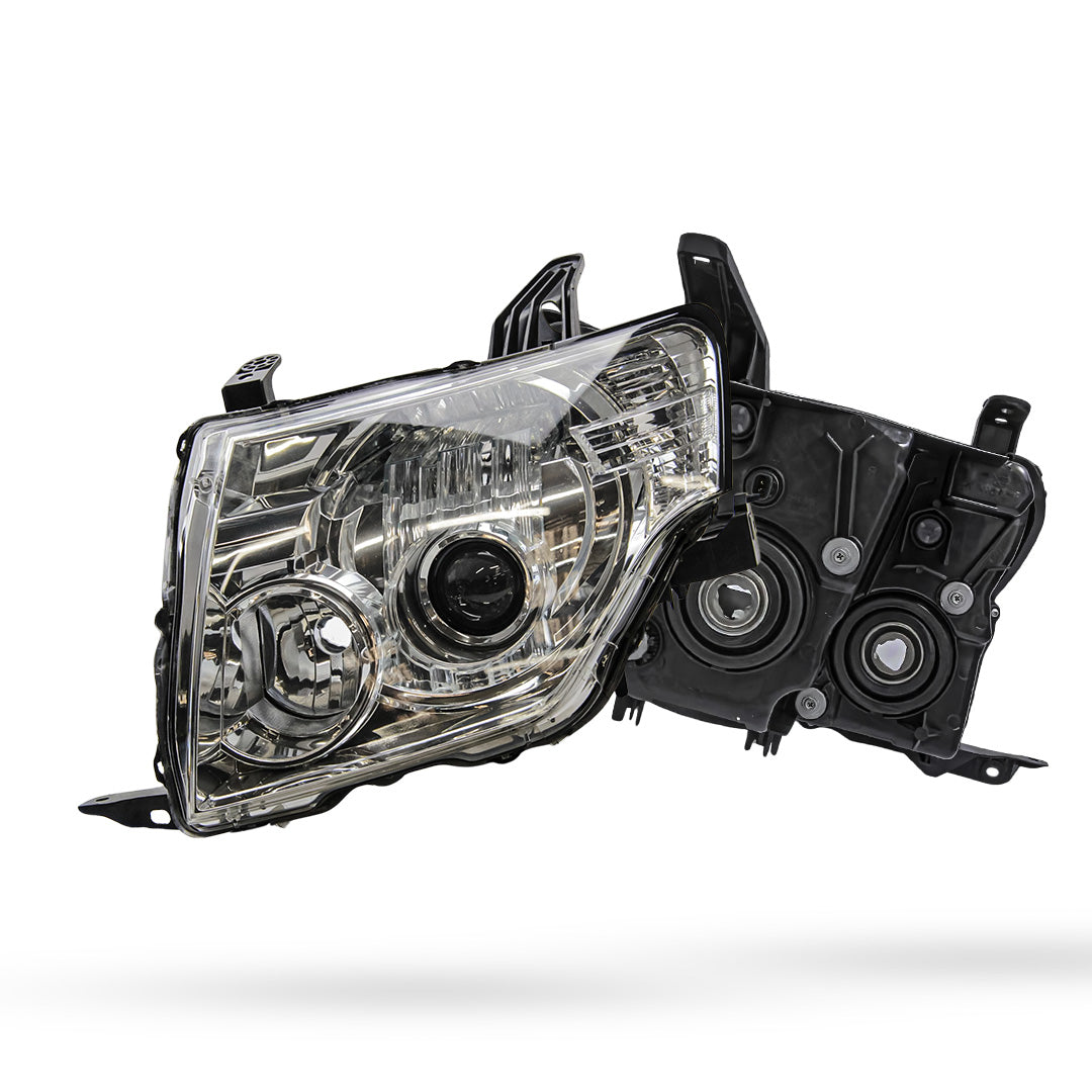 Mitsubishi Pajero NS NT NW (2006 - 2015) Manual Headlights LH + RH ...
