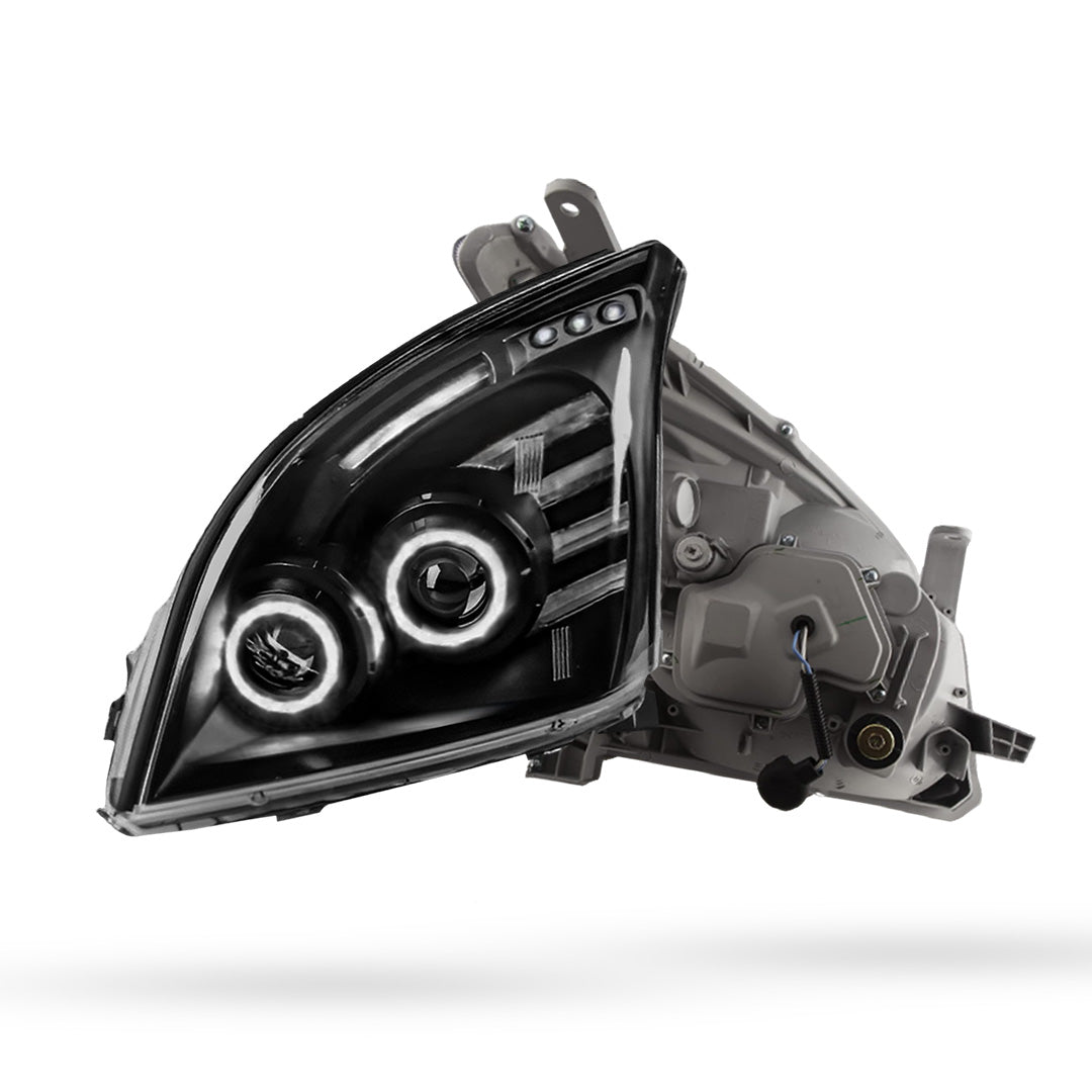 Toyota Prado 120 Series All Models (2002 - 2009) Halo Angel Eyes Headl ...