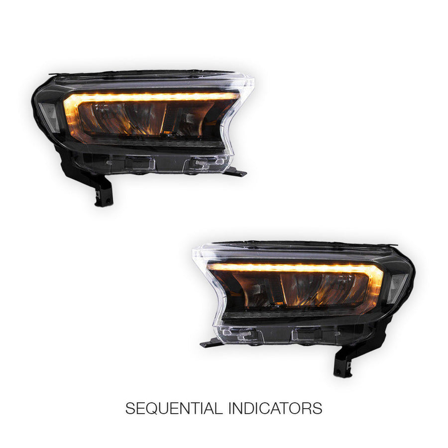 Ford Ranger PX MK2 MK3 (2015 - 2020) Sequential Indicator "FROST" Head ...