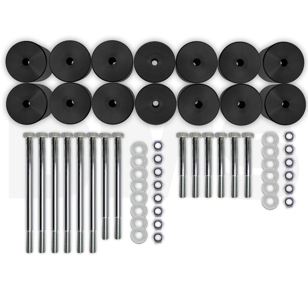 Body Lift Kit for Holden Rodeo RA / RA7 (2003 - 2008) Dual Cab – DMS ...