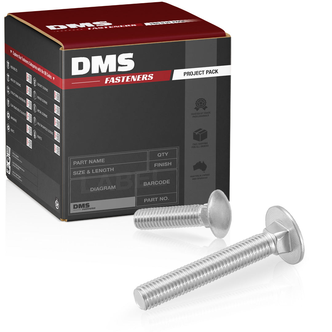 Buy Cup Head Bolts & Nuts Online – DMS Fasteners