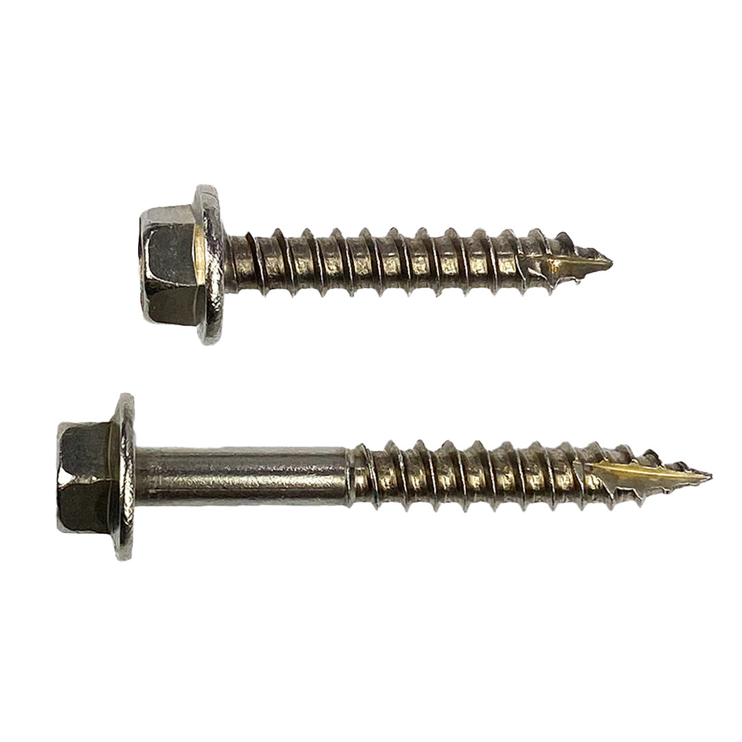 14g-10 x 50mm T17 (Type 17) Hex Head Self Drilling Screw Tek Stainless ...
