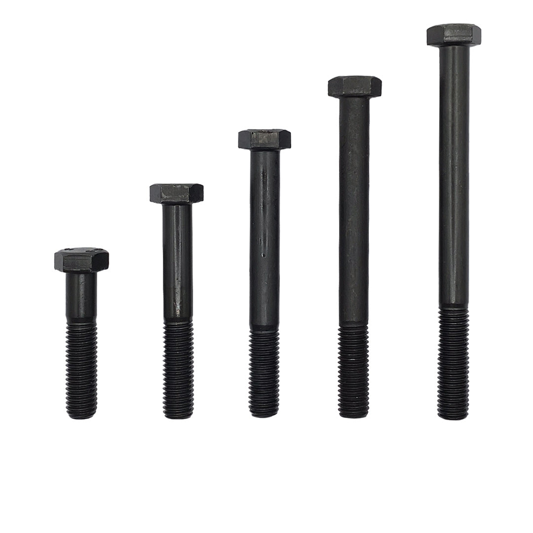 M24 x 210mm 3.00p Metric Coarse Hex Bolt High Tensile Class 8.8 Black ...